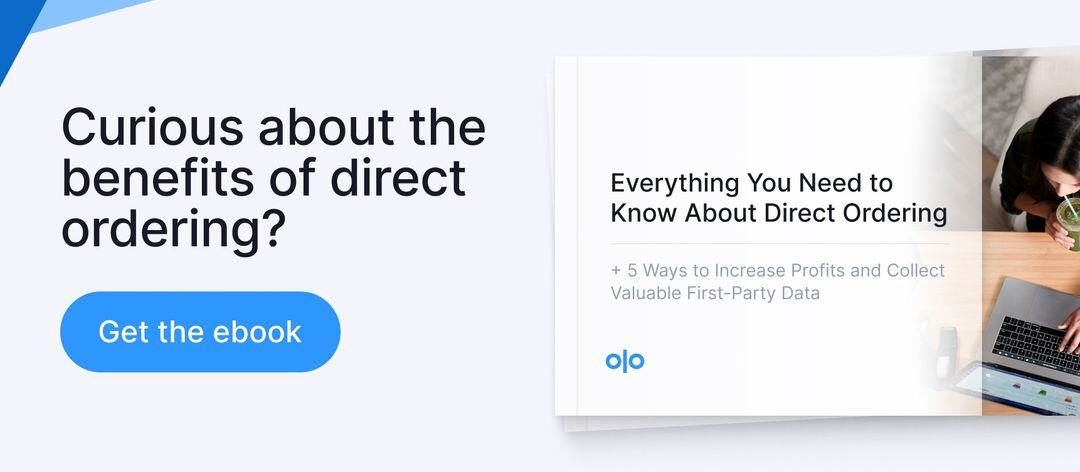 Olo | Restaurant Online Ordering System